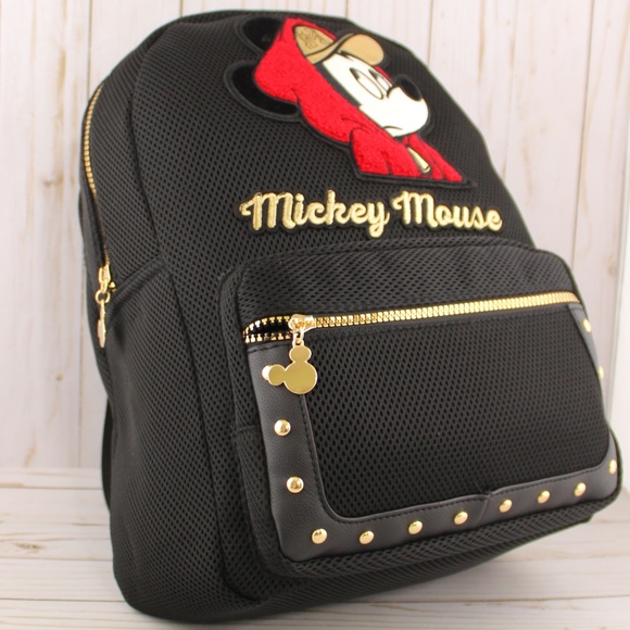 Disney | Bags | Black Mickey Mouse Backpack | Poshmark